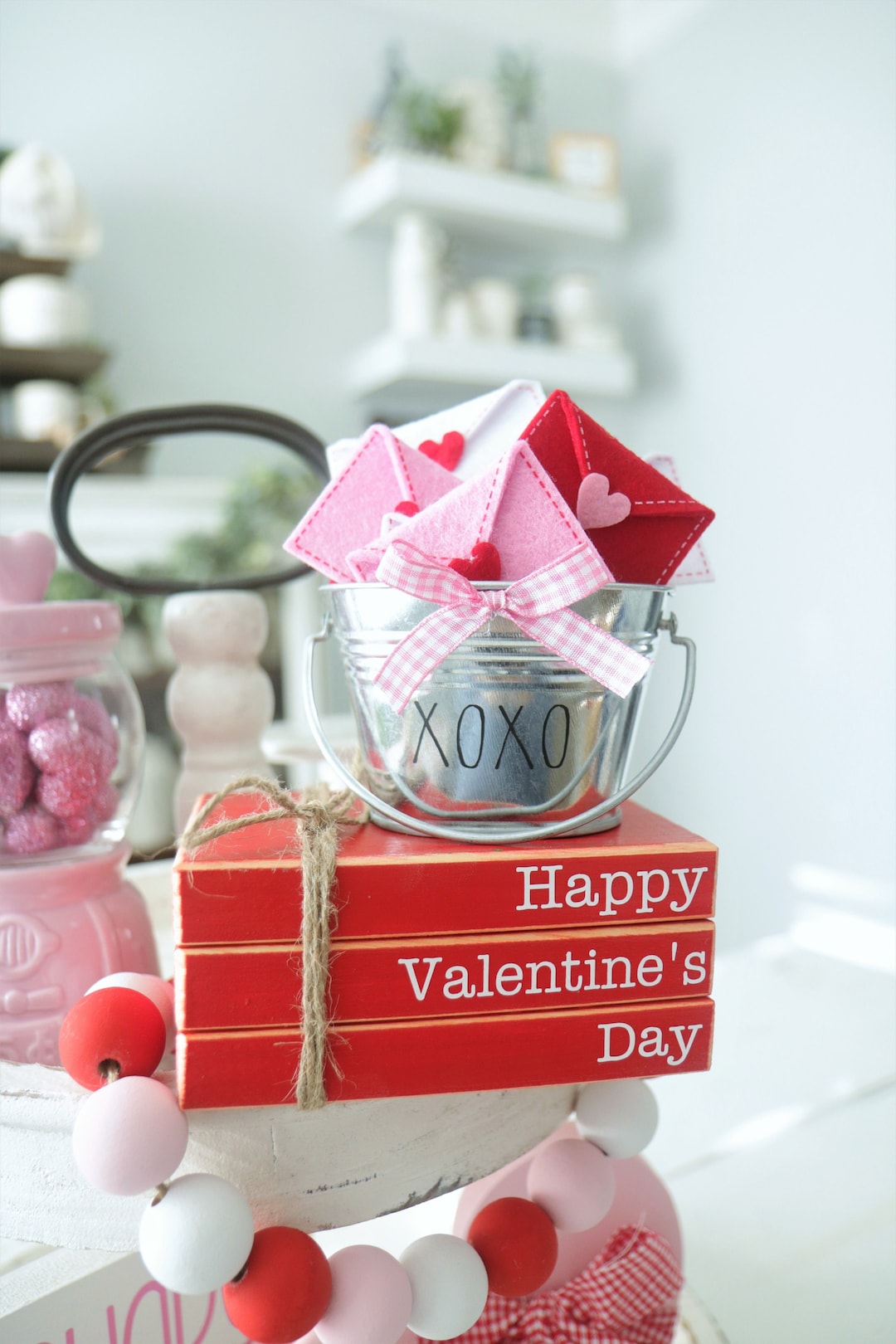 Valentine Love Letters-sweets-valentines Tier Tray Decor-valentines Day ...