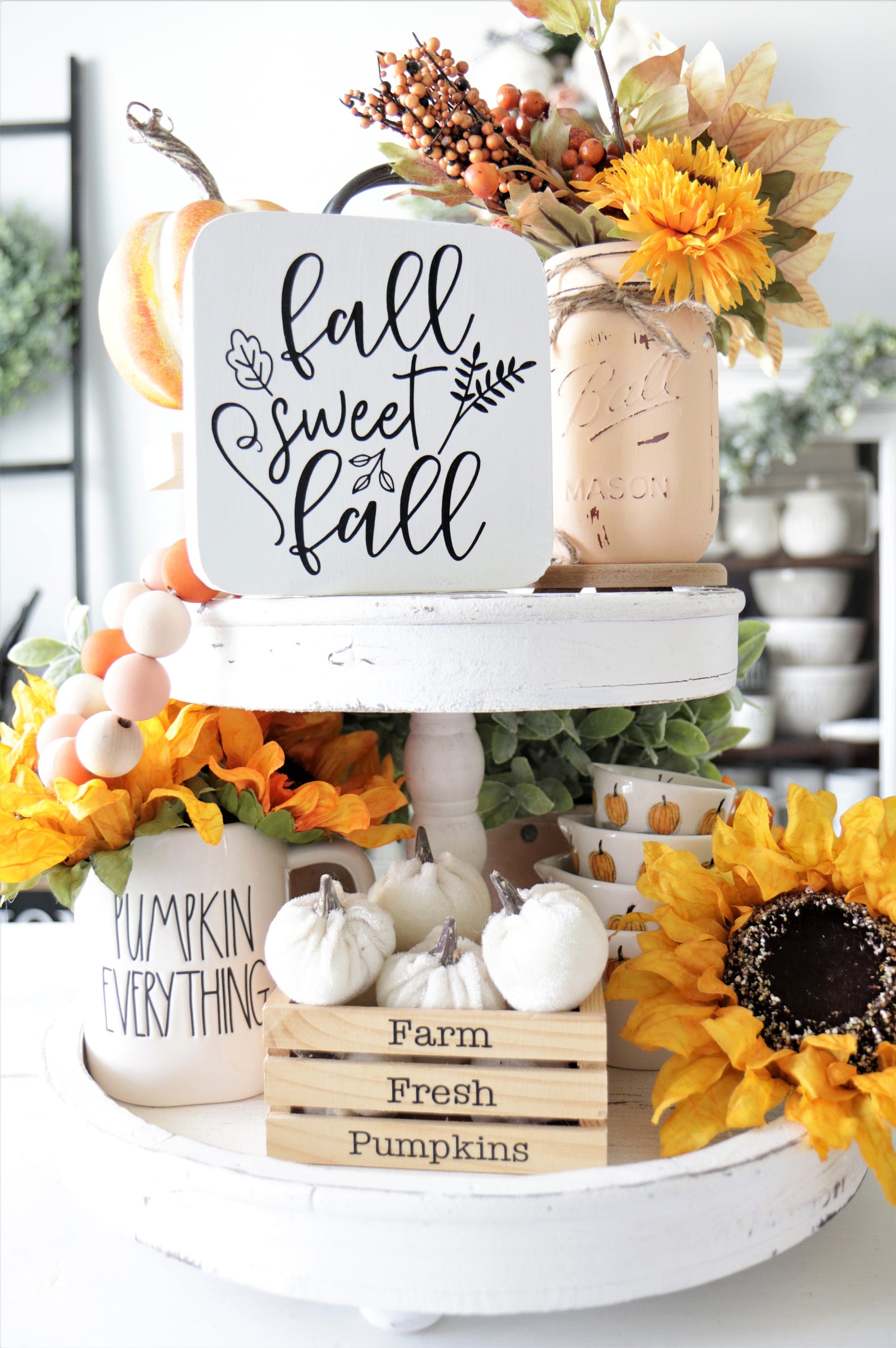 Farm Fresh Pumpkins Wooden Crate-fall Pumpkin-autumn | Etsy