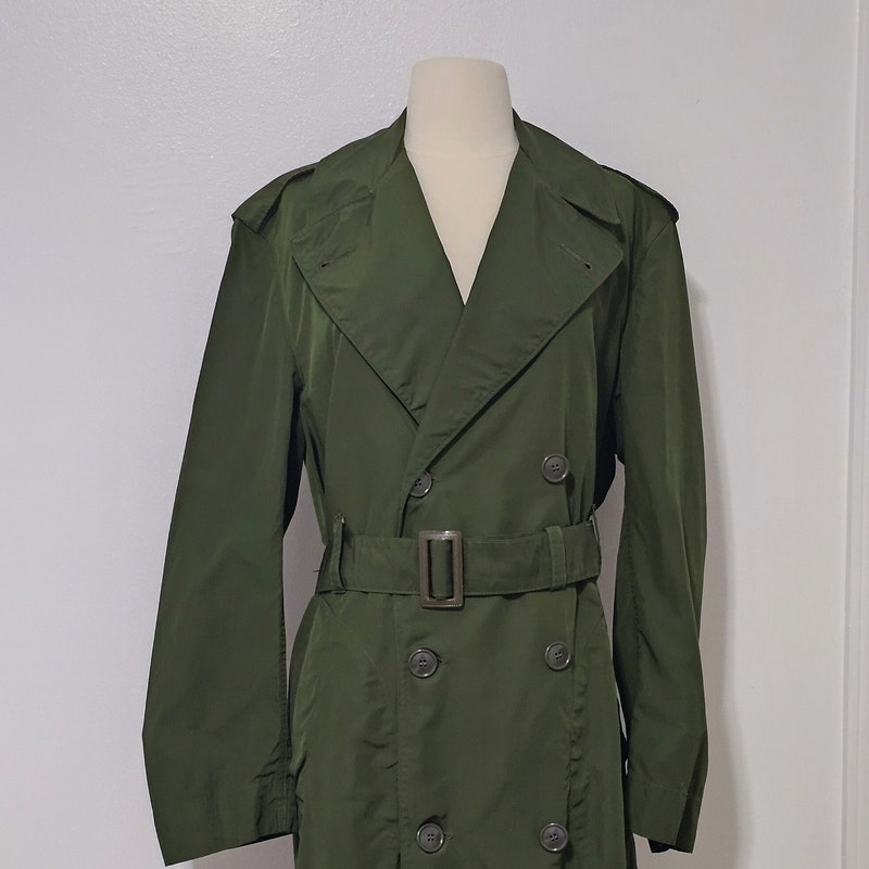 Military Trench Coat - Etsy