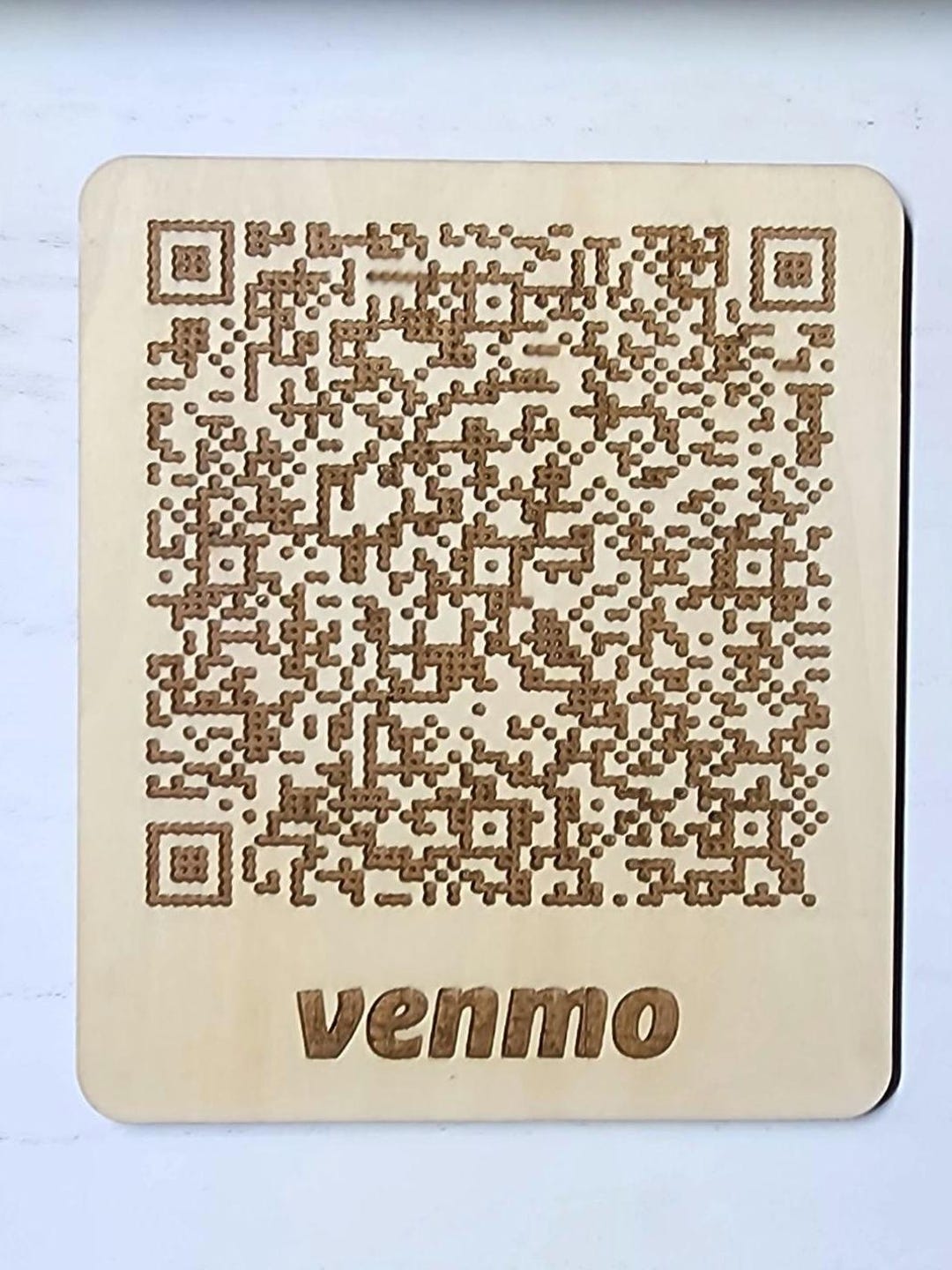 Custom Laser Engraved QR Code for Business Signs - Etsy