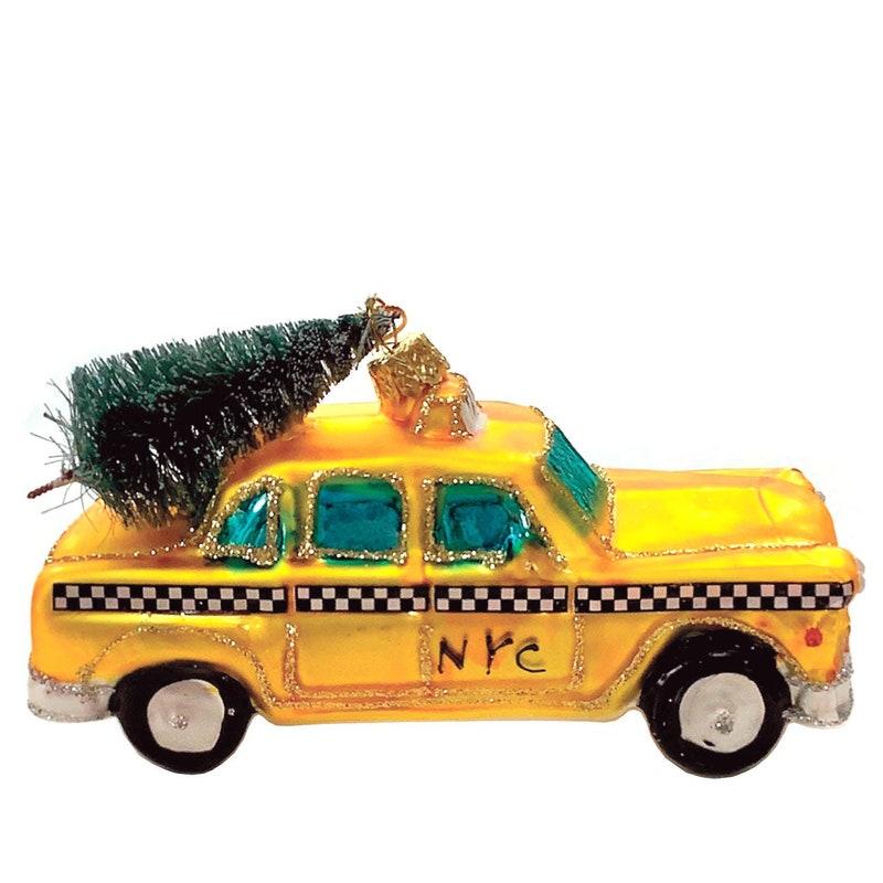 Checker Yellow Cab - Etsy