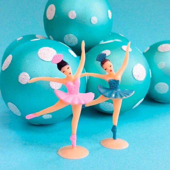 Miniature Ballerinas 12 Retro Ballet Dancer Figurines in Pink - Etsy UK