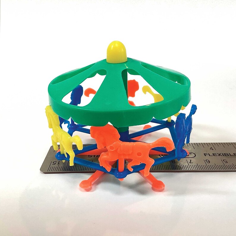 Spinning Carousel Topper Kids Park and Playground Cake | Etsy