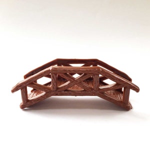 Plastic Bridge Cake Topper, Miniature Foot Bridge - Etsy