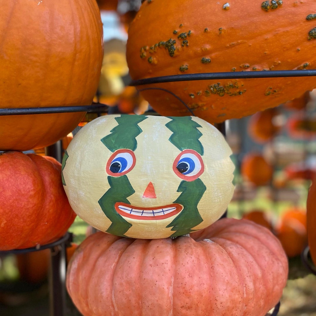 Watermelon Candy Bucket, Halloween Summerween Decor - Etsy
