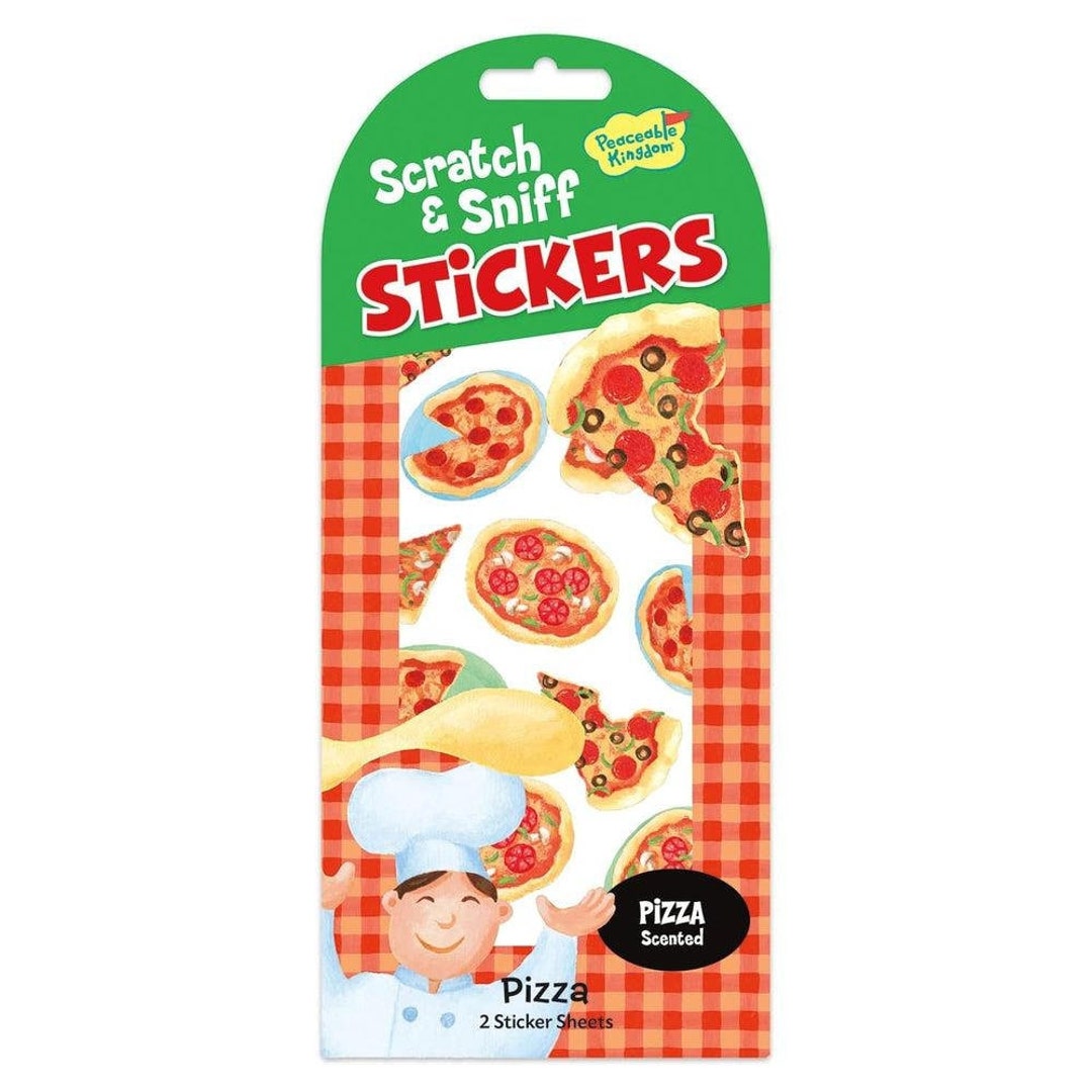 Pizza Scratch and Sniff Stickers - Etsy