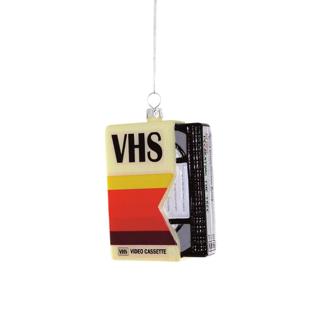 VHS Ornament, Retro Videotape Gift, Christmas Decoration - Etsy