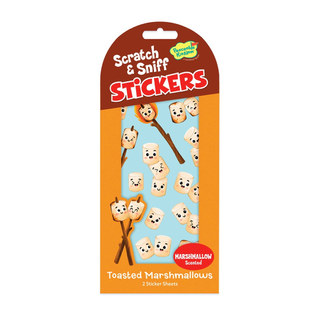 Toasted Marshmallow Scented Stickers - Peaceable Kingdom - Etsy