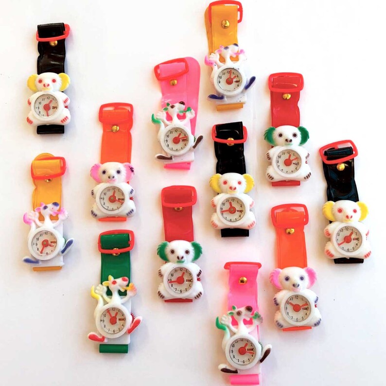 Vintage Toy Watch Plastic Animal Watch Play Watch for | Etsy