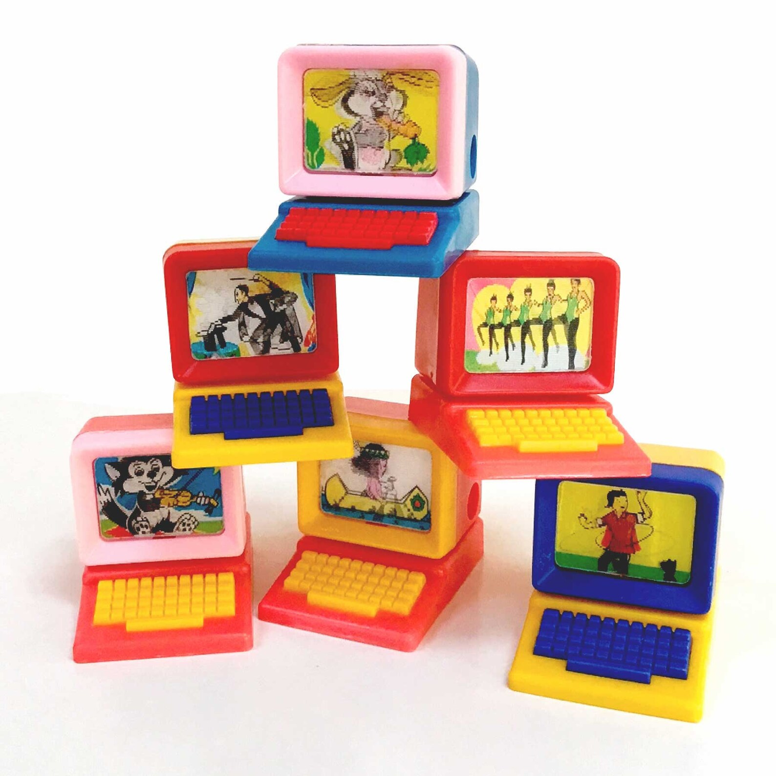 Vintage Lenticular Computer Miniature Vari Vue Flicker Toy - Etsy