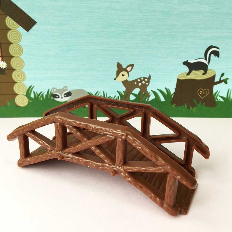 Plastic Bridge Cake Topper, Miniature Foot Bridge - Etsy
