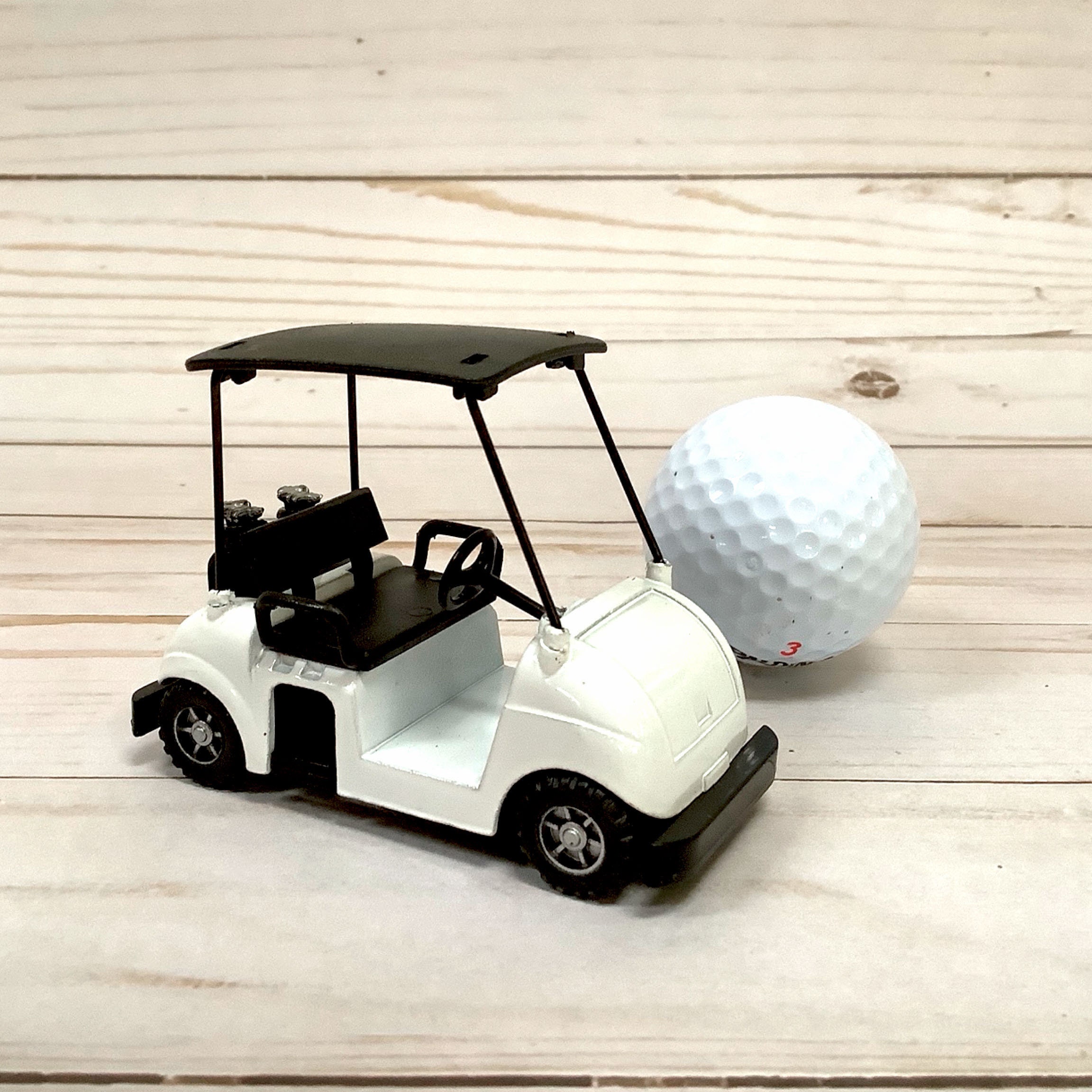 Golf Cart Cake Topper Golfing Miniature - Etsy