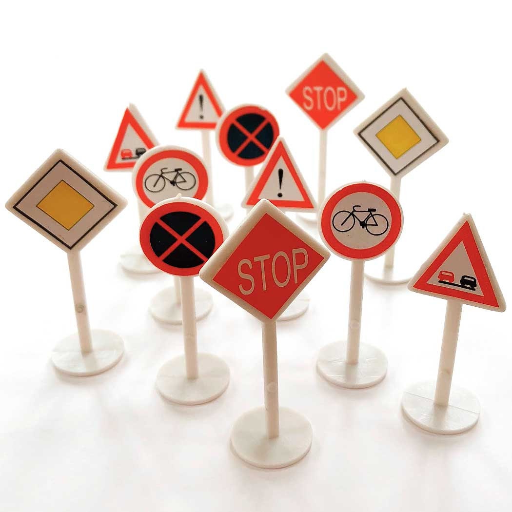 Recycled Traffic Sign Table