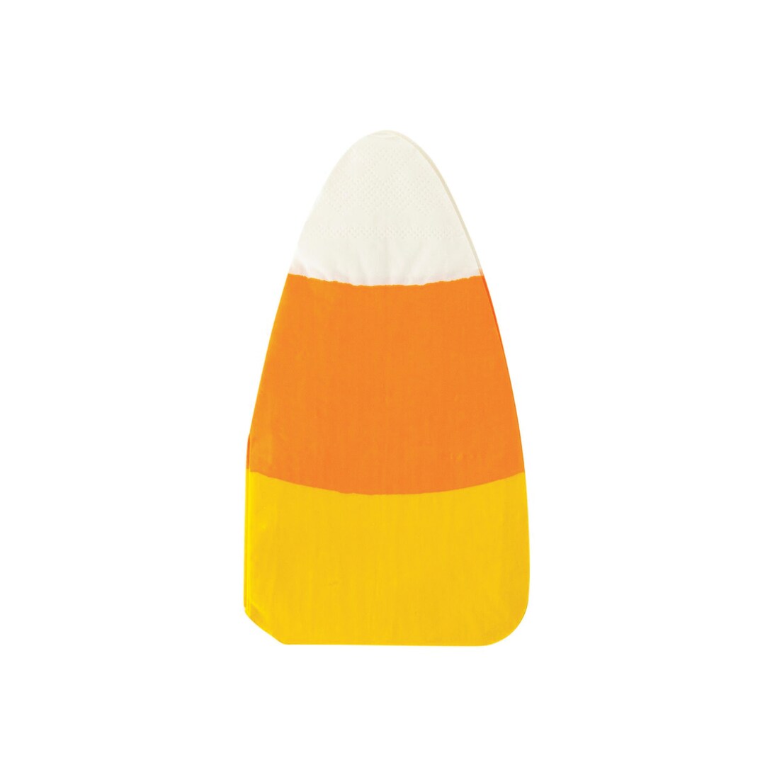 Large Candy Corn-shaped Dinner Napkins, Set of 24 Halloween Napkin - Etsy