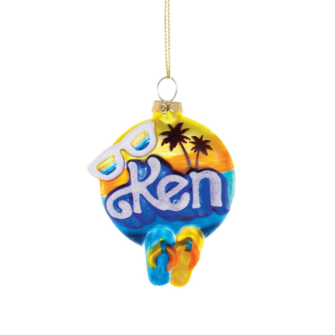 Pre Order Ken Glass Ornament Pop Culture T Etsy