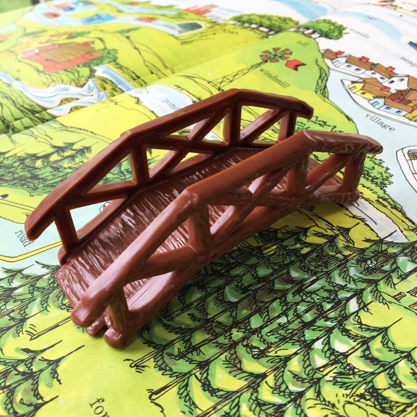 Plastic Bridge Cake Topper Miniature Foot Bridge - Etsy