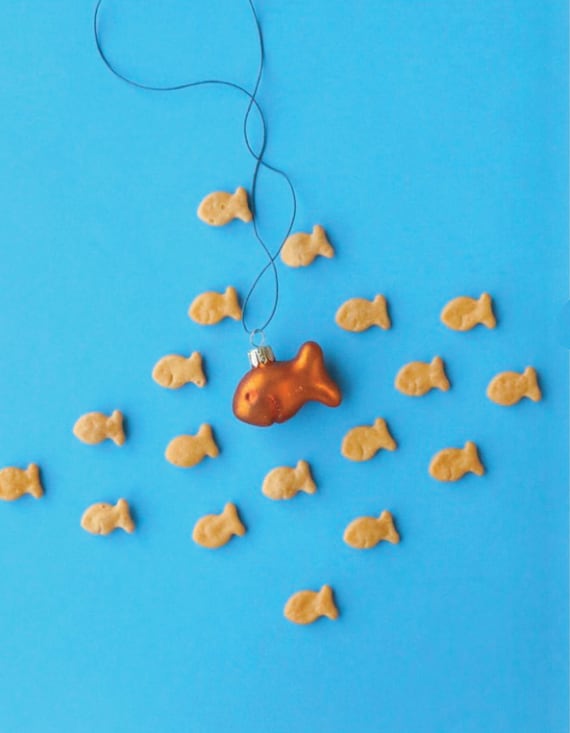 Blue Goldfish Crackers