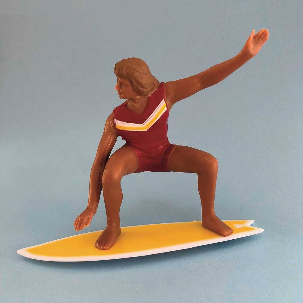 Vintage Surfer Dude Cake Topper 1 Water Sports Miniature - Etsy