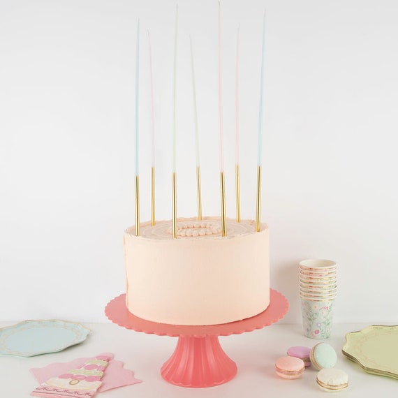 Long Birthday Candles