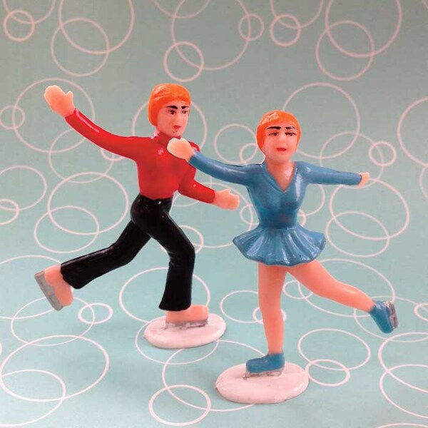 Ice Skate Cake Topper - Etsy