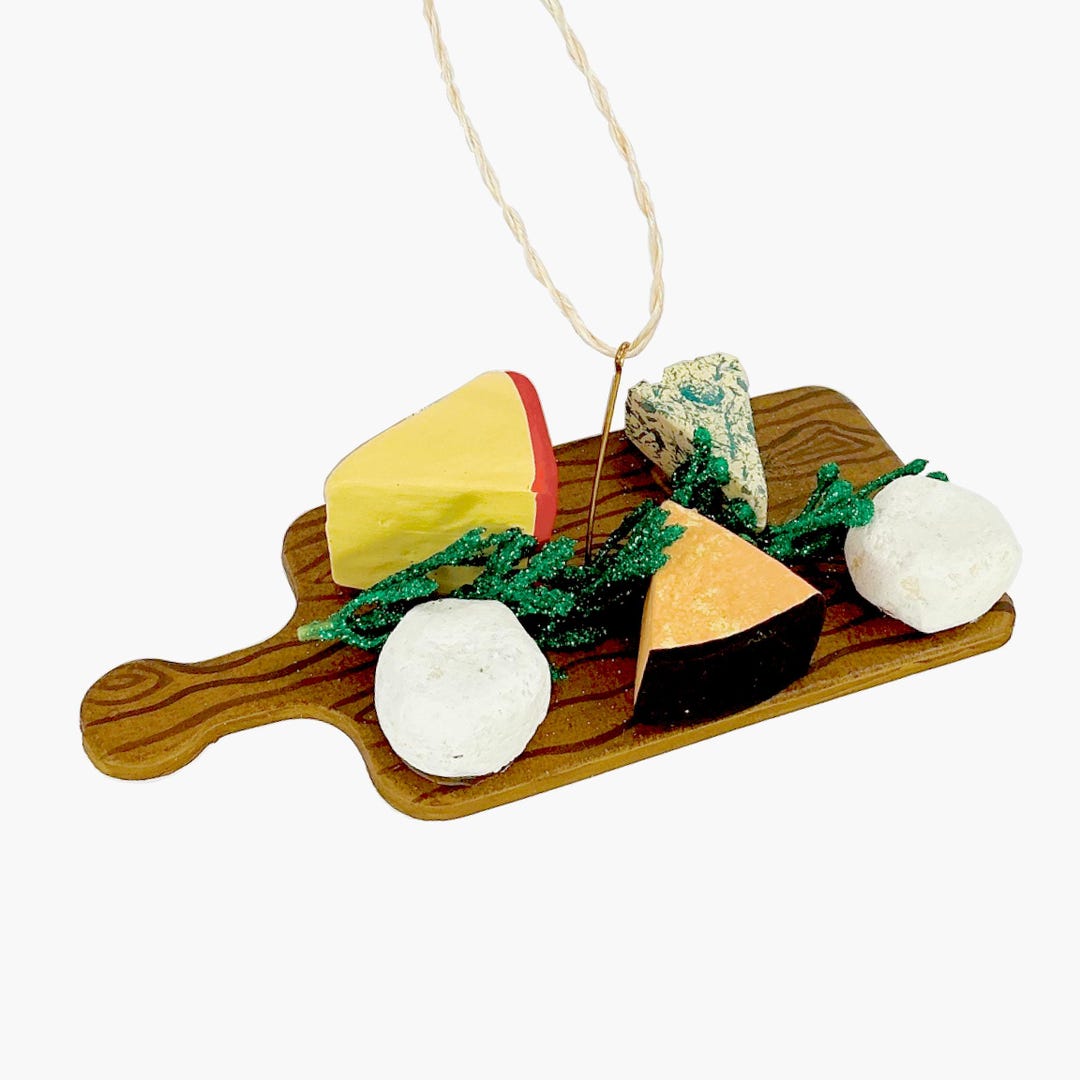 Cheese Board Ornament, Cody Foster Christmas Bauble - Etsy