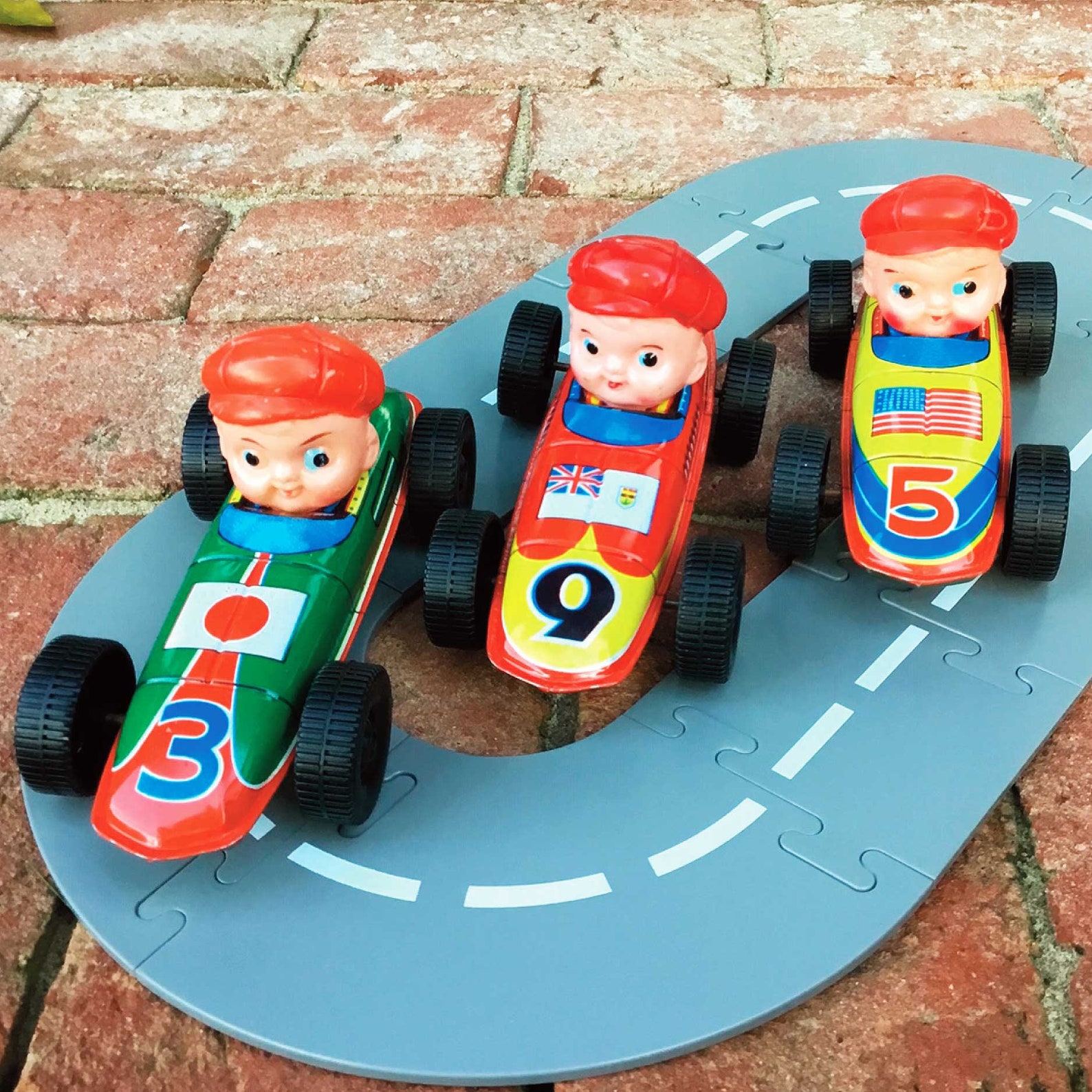 Vintage Race Car Tin Toy Litho Le Mans Racer Car Party - Etsy