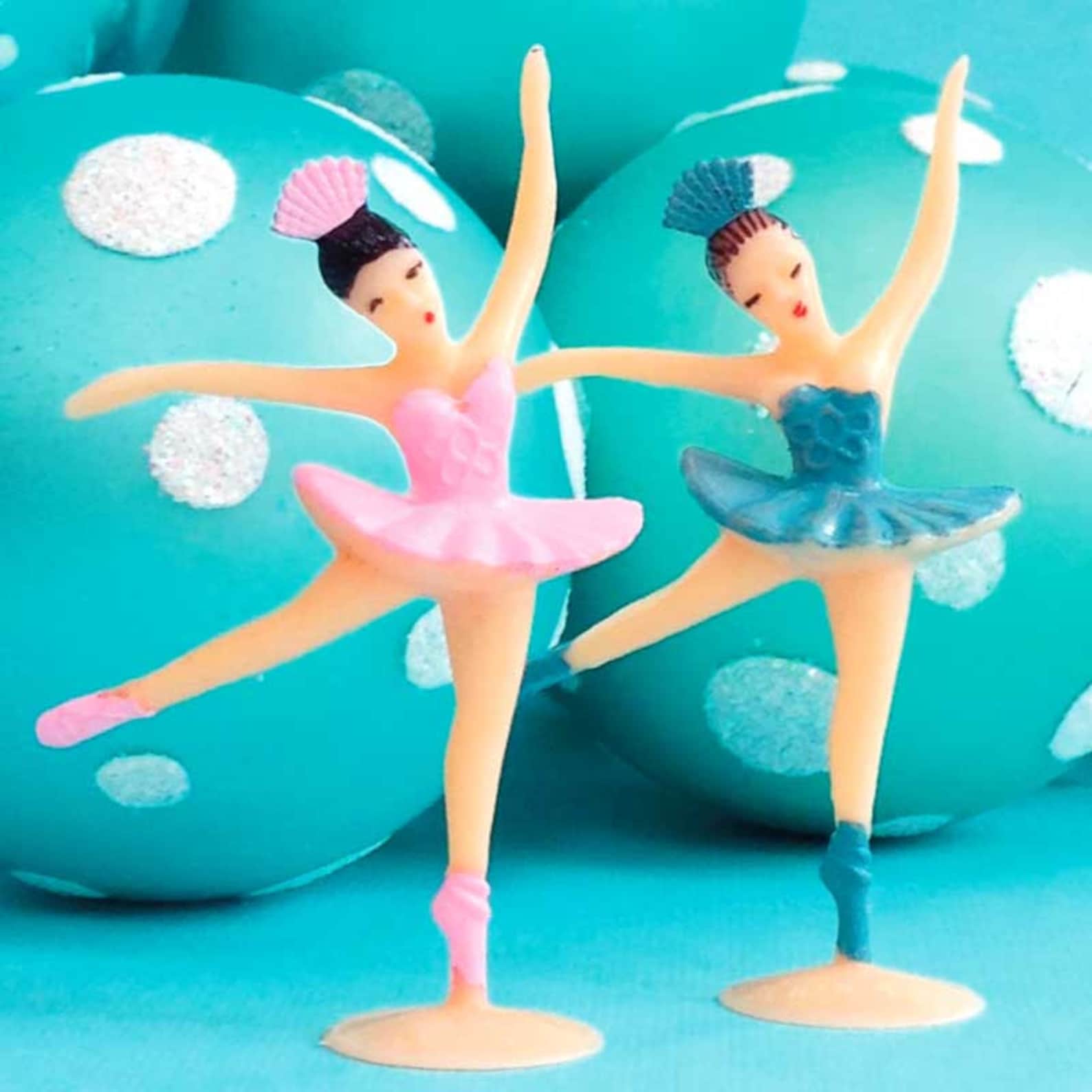 Miniature Ballerinas 12 Retro Ballet Dancer Figurines in Pink - Etsy