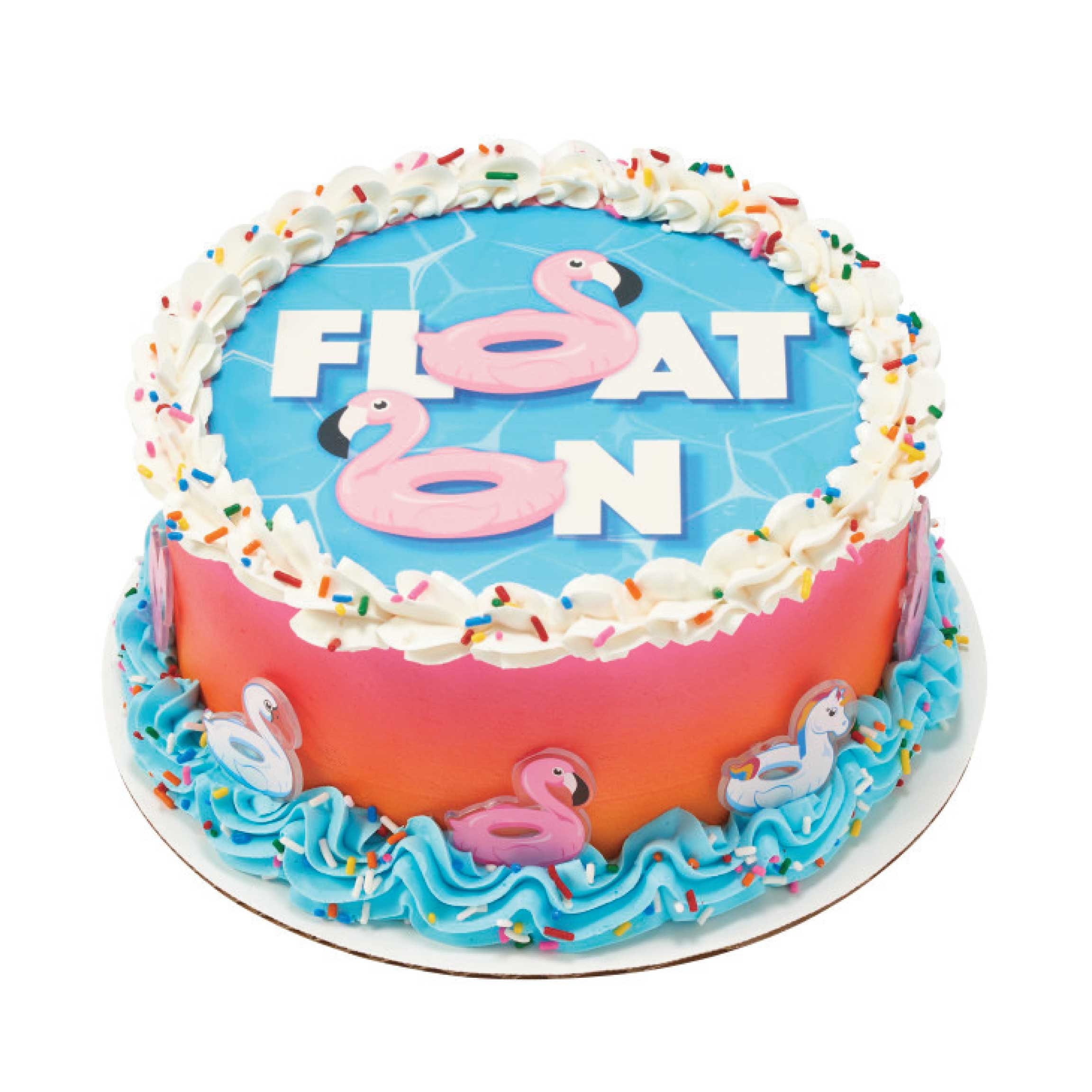 Pool Floats Cake Toppers Water Toys Cupcake Rings Backyard | Etsy