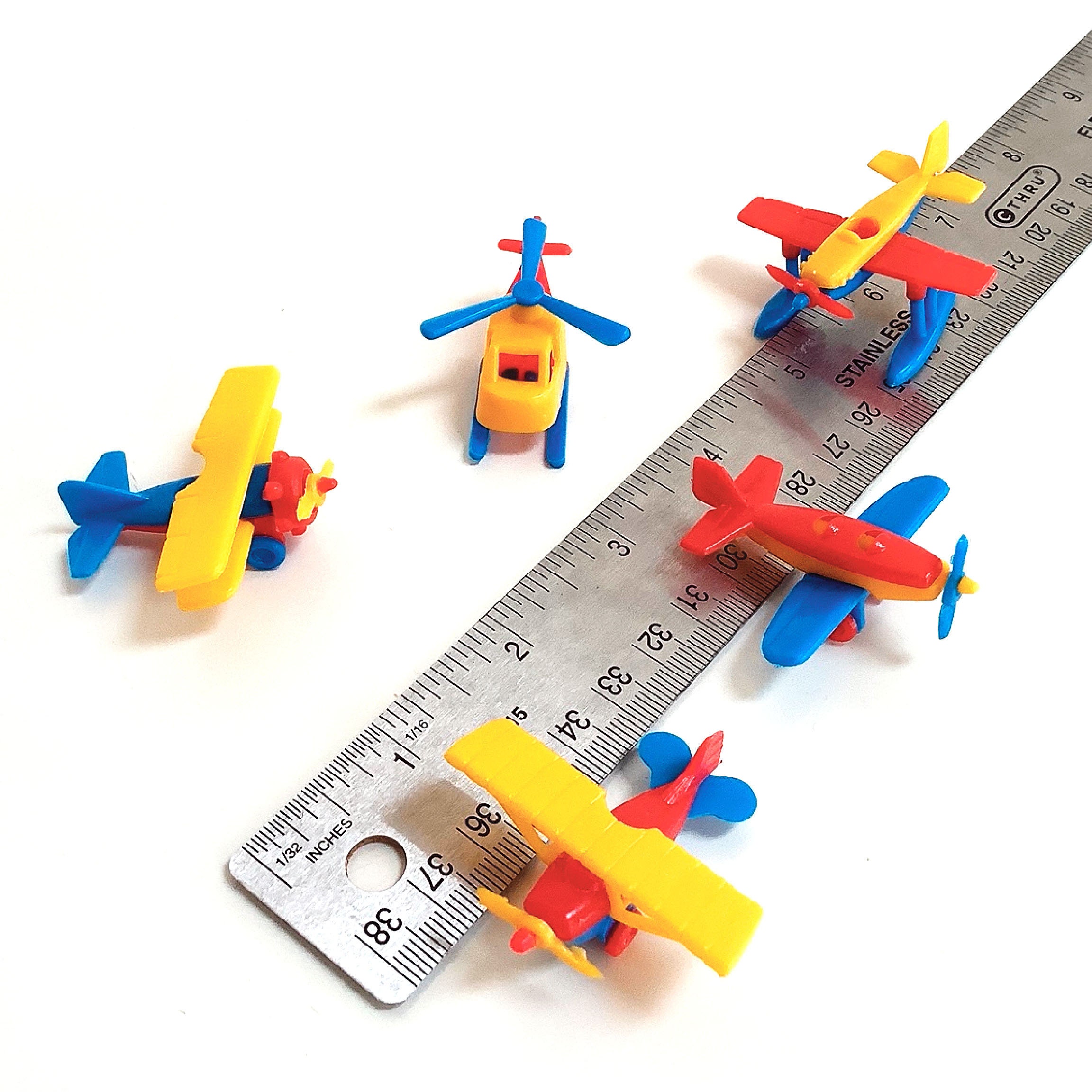 Airplane Cake Topper Miniatures 6 Plane Theme Party Decor Etsy