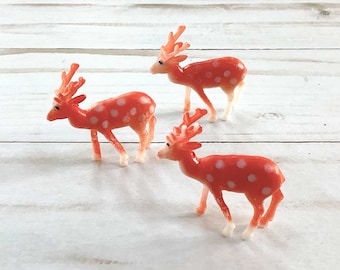 Plastic Reindeer - Etsy