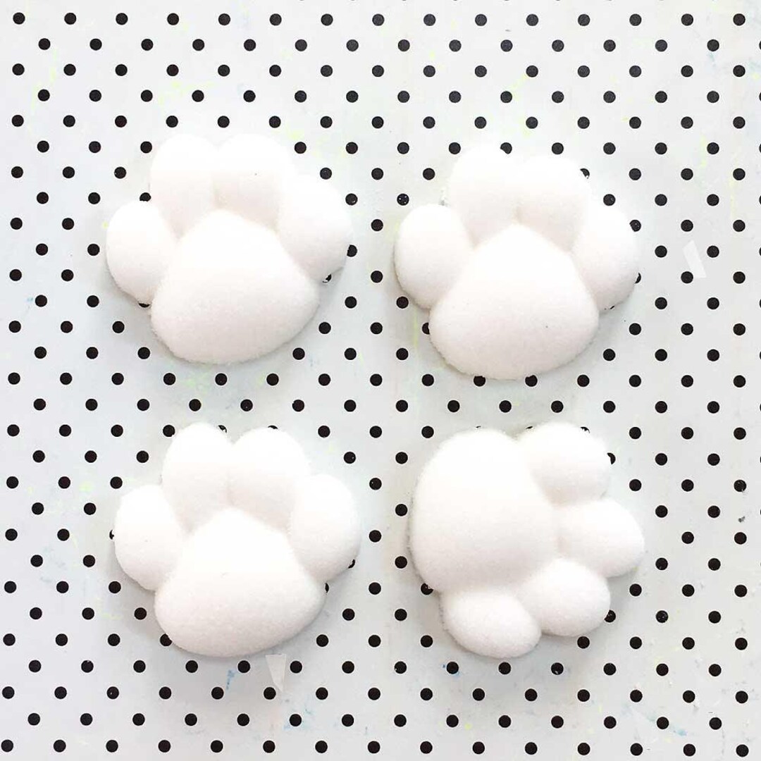 Edible Paw Print Sugars 12, Paw Patrol Cake Topper, Puppy Party ...