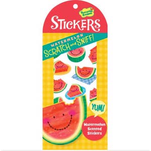 Watermelon Scratch and Sniff Stickers, Peaceable Kingdom Watermelon ...