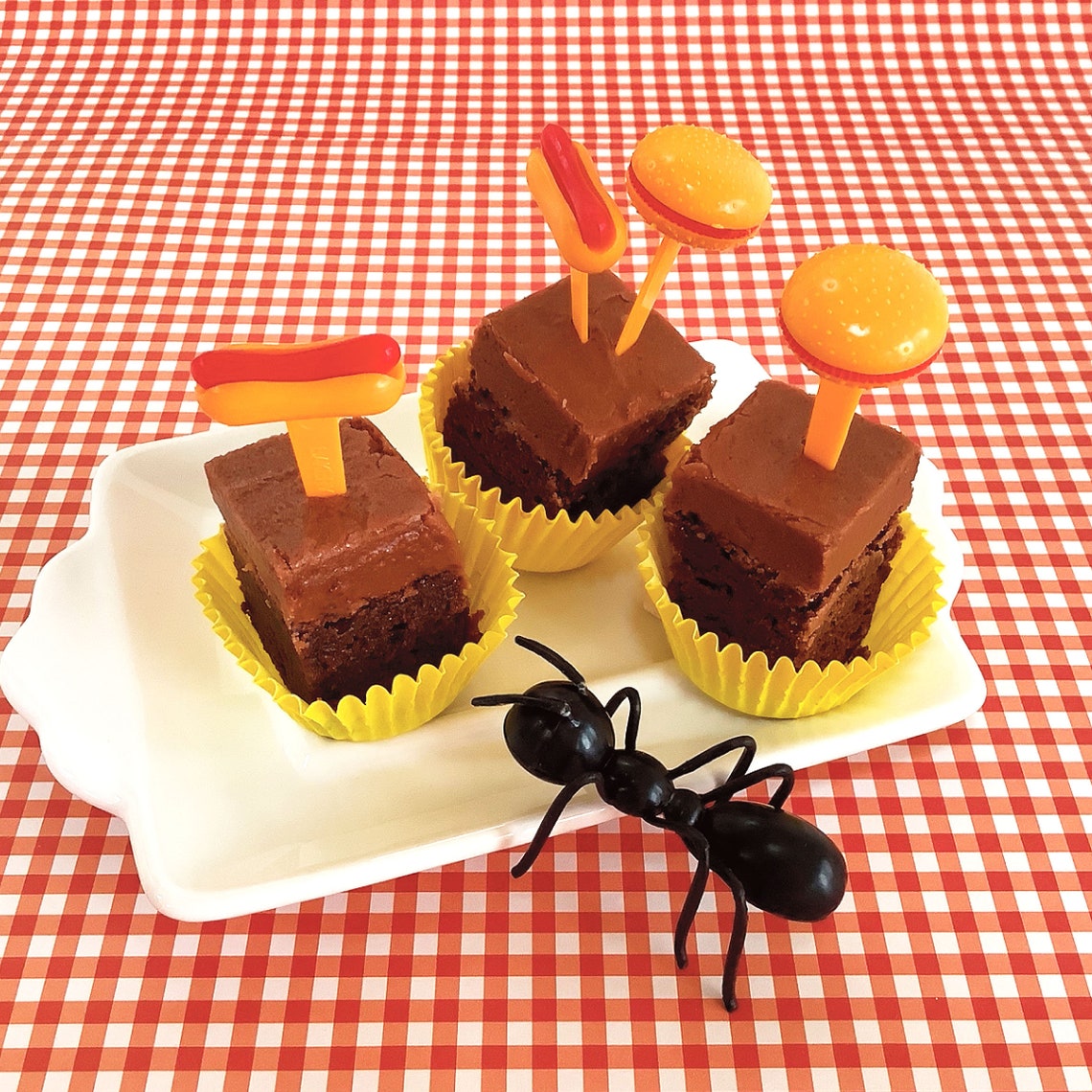 12 Large 3-D Ants Plastic Ant Cupcake & Cake Toppers Picnic - Etsy