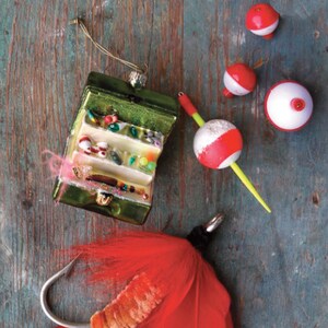 Tackle Box Ornament, Fishing Bauble - Etsy