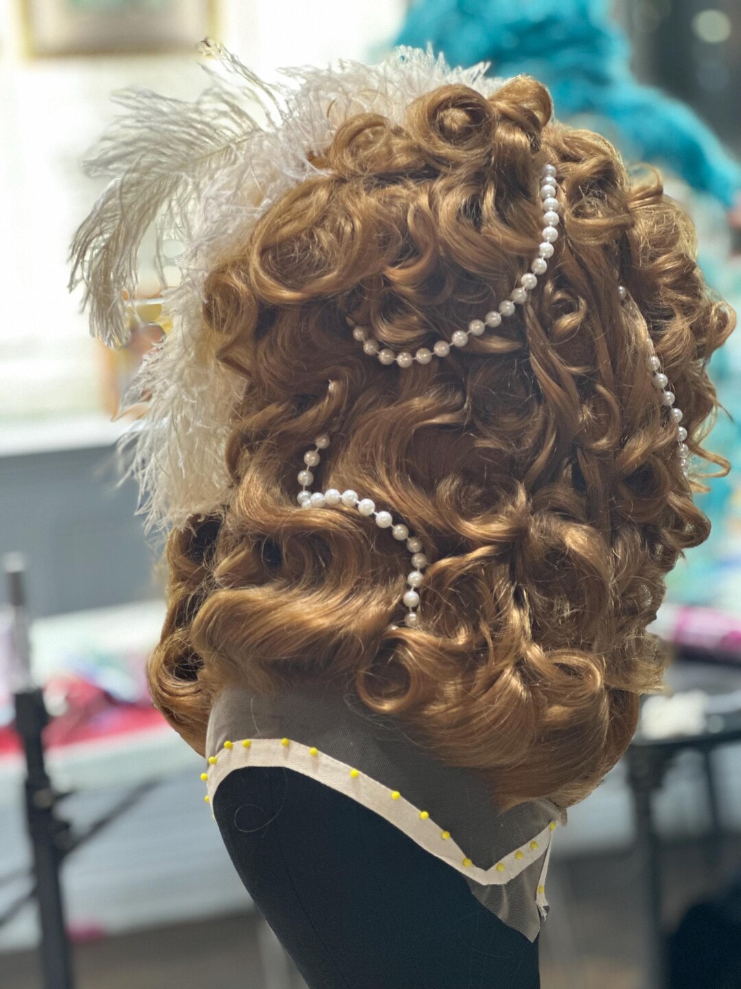 High Fashion Rococo Caged Wig - Etsy
