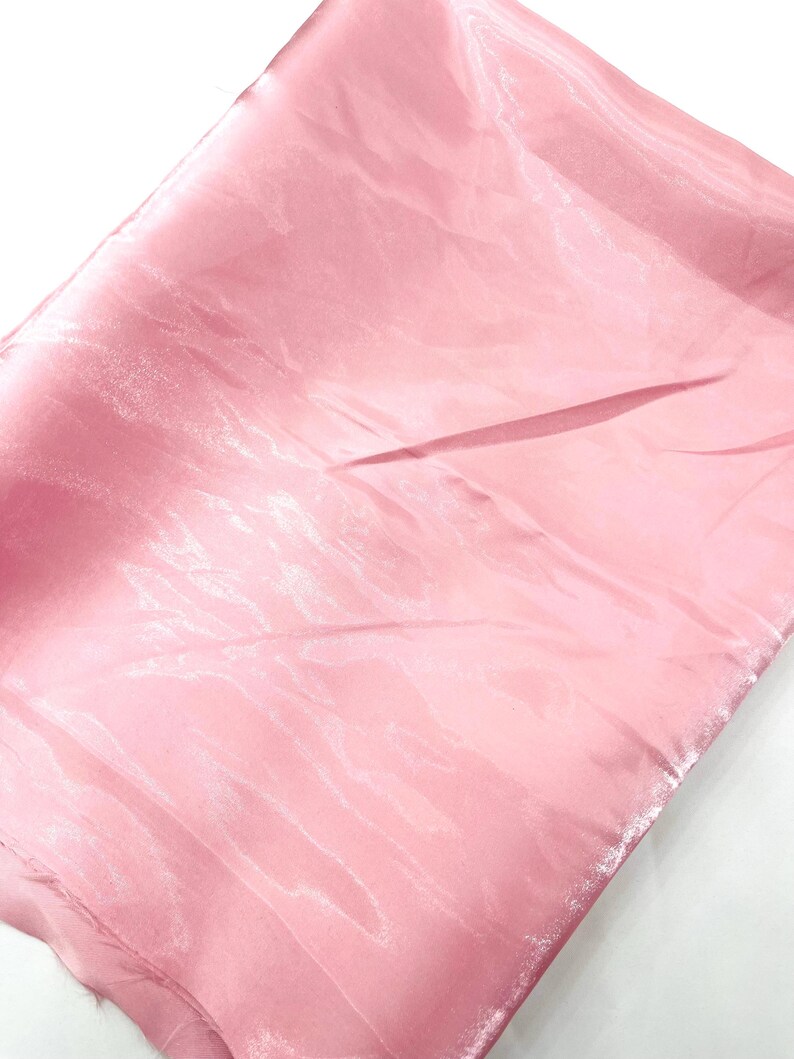 Pink-bridal Liquid Satin Fabric/glossy Satin/58” Wide/prom. - Etsy