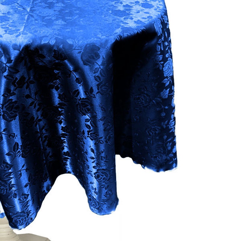 Royal Blue Table Cloth - Etsy