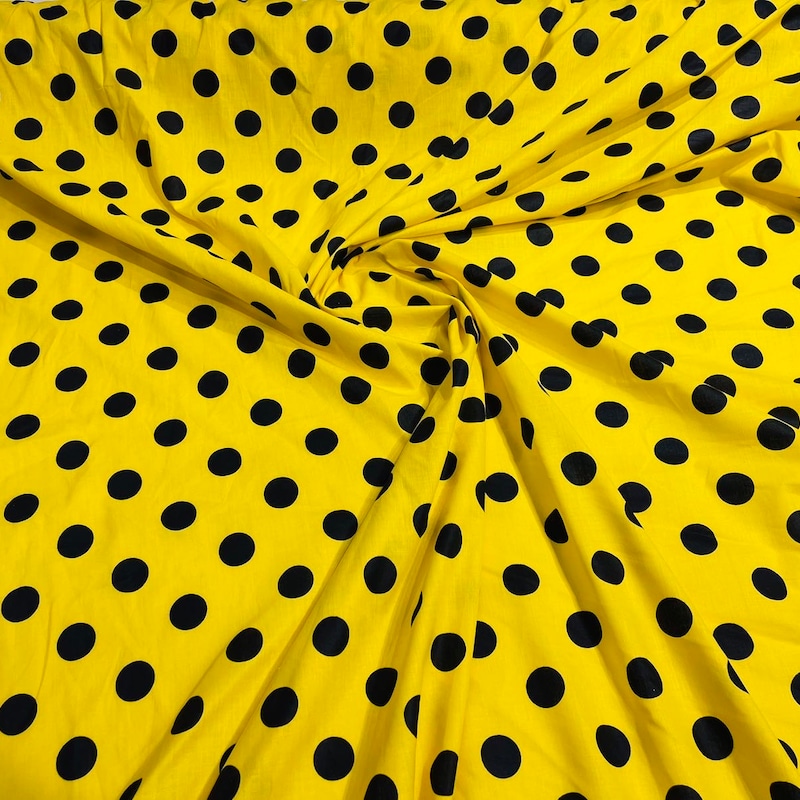 Cotton Broadcloth Dot Fabric - Etsy UK