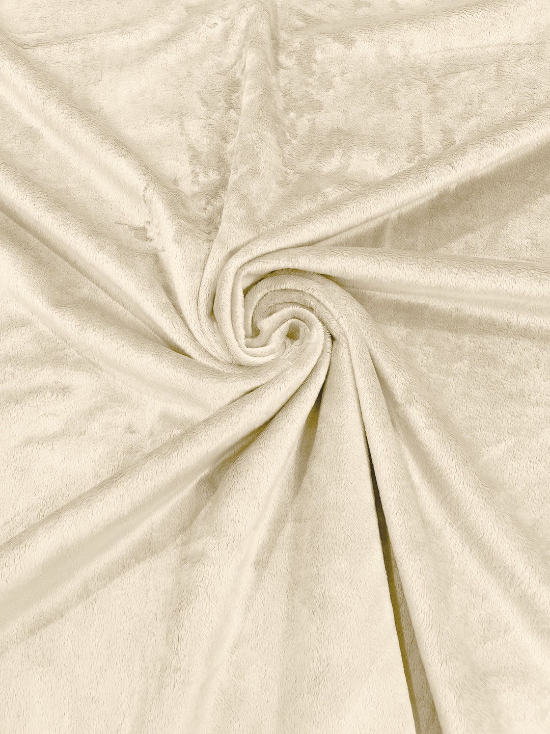 Ivory Solid Minky 58" Wide| Cosplay| Stuff Animals| Blankets. - Etsy