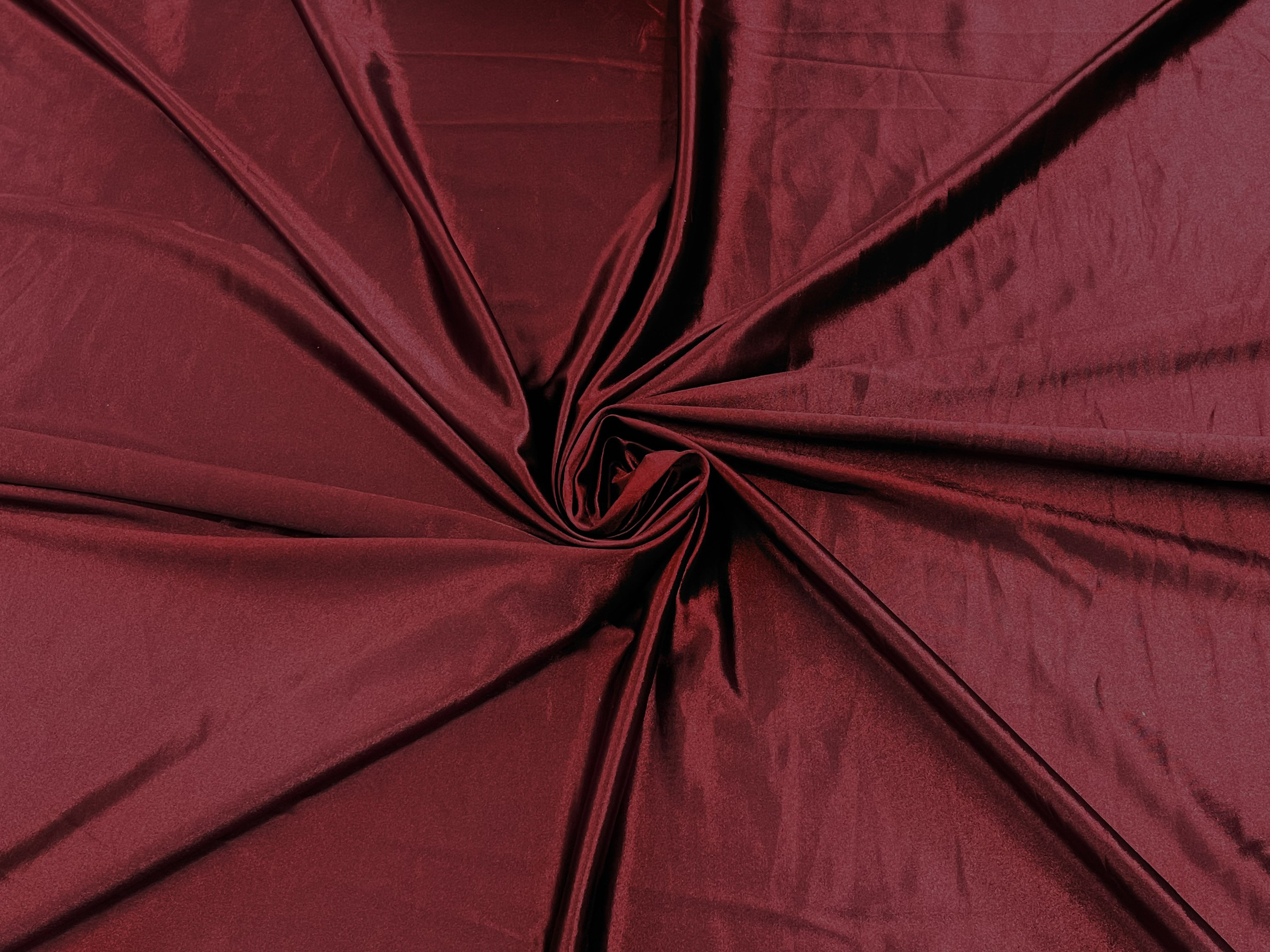 Burgundy Deluxe Shiny Polyester Spandex Fabric Stretch 58 Wide Sold by ...