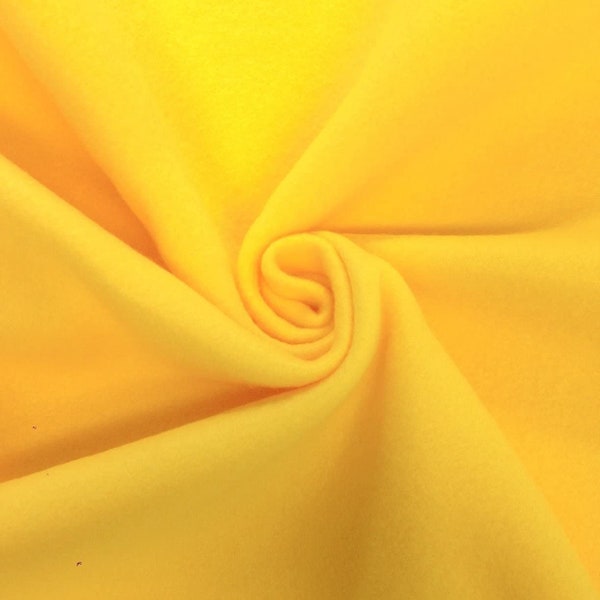 Bright Yellow Fabric - Etsy