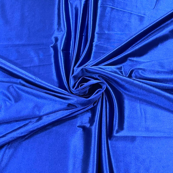 Royal Blue Stretch Fabric - Etsy
