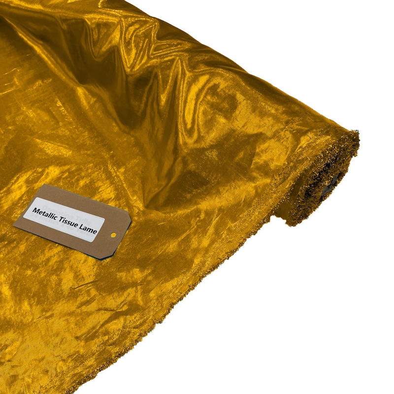 Gold Lame Fabric - Etsy