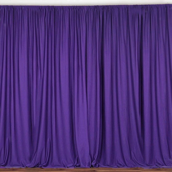 Purple SEAMLESS Backdrop Drape Panel All Sizes Available in - Etsy