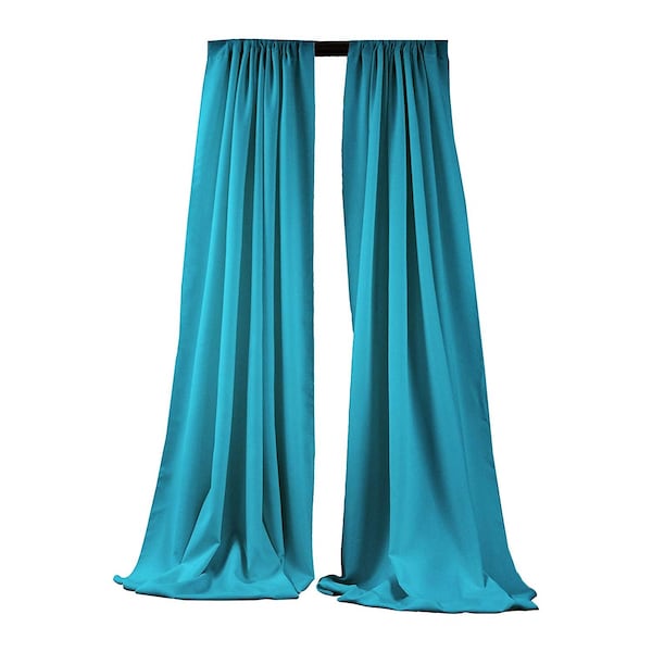 Turquoise Curtains - Etsy