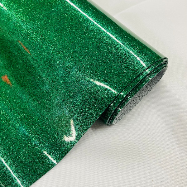 Green Sparkle Vinyl - Etsy