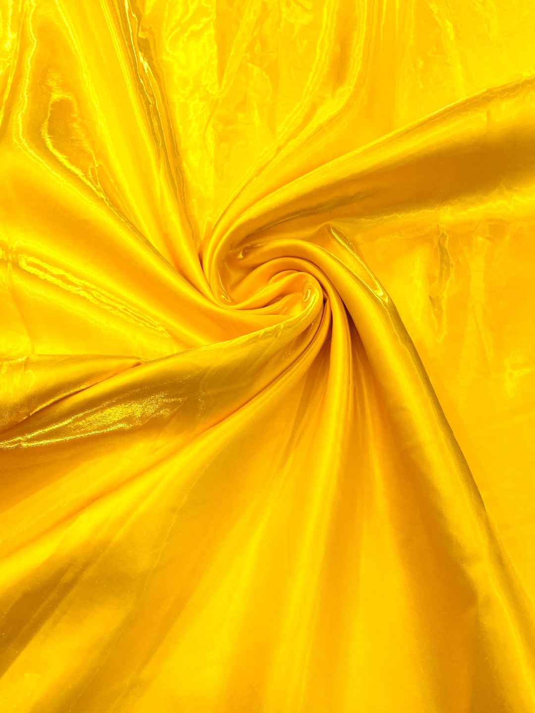 Yellow-bridal Liquid Satin Fabric/glossy Satin/58” Wide/prom. - Etsy