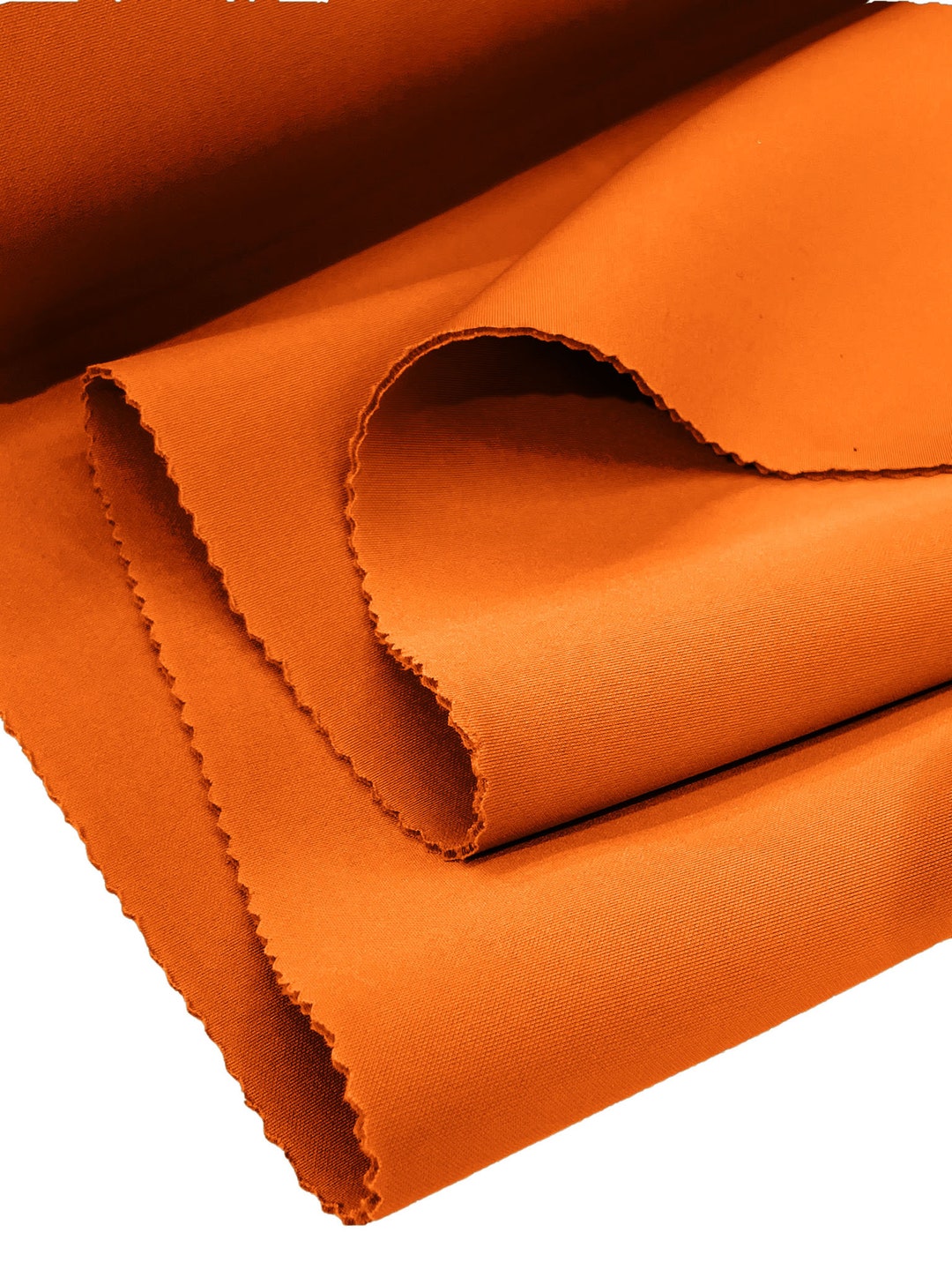 Orange Neoprene Scuba Super Techno Fabric-2mm Thick-solid Colors ...