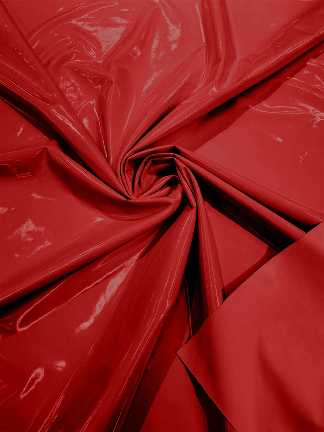Spandex Shiny Vinyl Fabric (latex Stretch) - Sold by the Yard - Red - Etsy