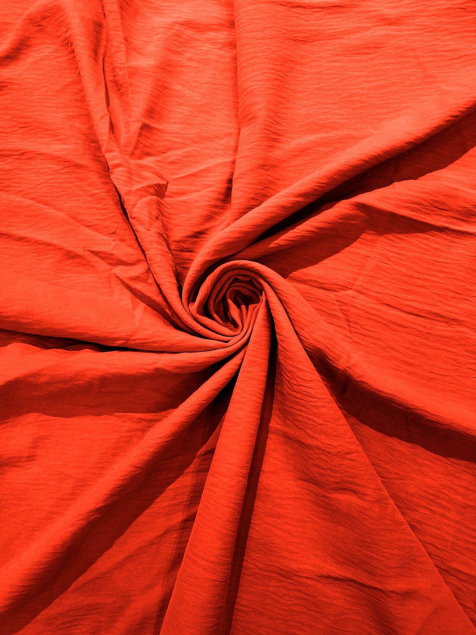 Orange Air Flow Polyester Fabric for Dresses, 2 Way Stretch, Tops ...